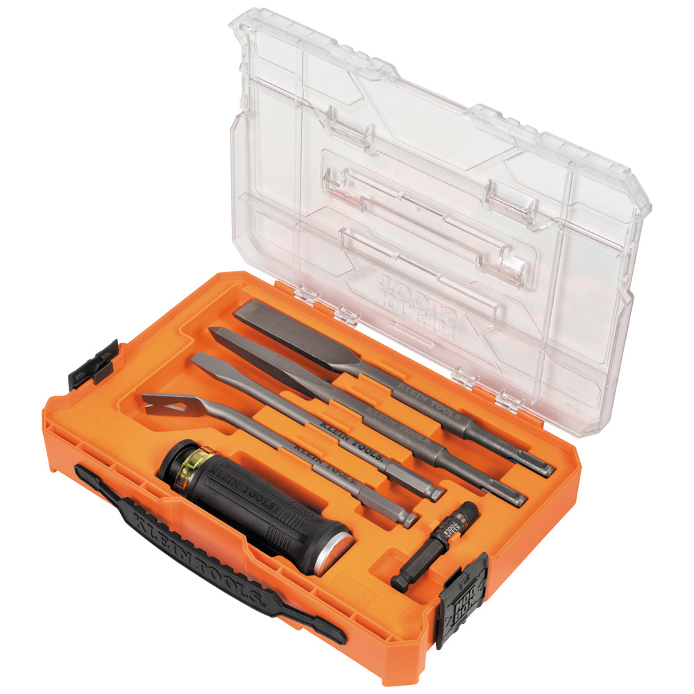 Klein Tools SDS Chisel Bit Set with Handle 6-Piece — Orka