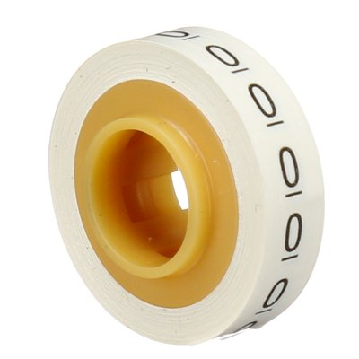 3M Canada ScotchCode Wire Marker Tape Refill Roll, Number 0, Model SDR ...