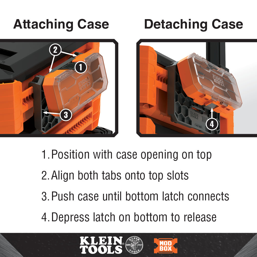 Klein Tools MODbox Case Adapter Rail Attachment, Model 54875MB* | Orka.ca