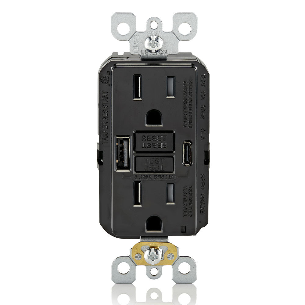 Gfci Receptacle With Usb