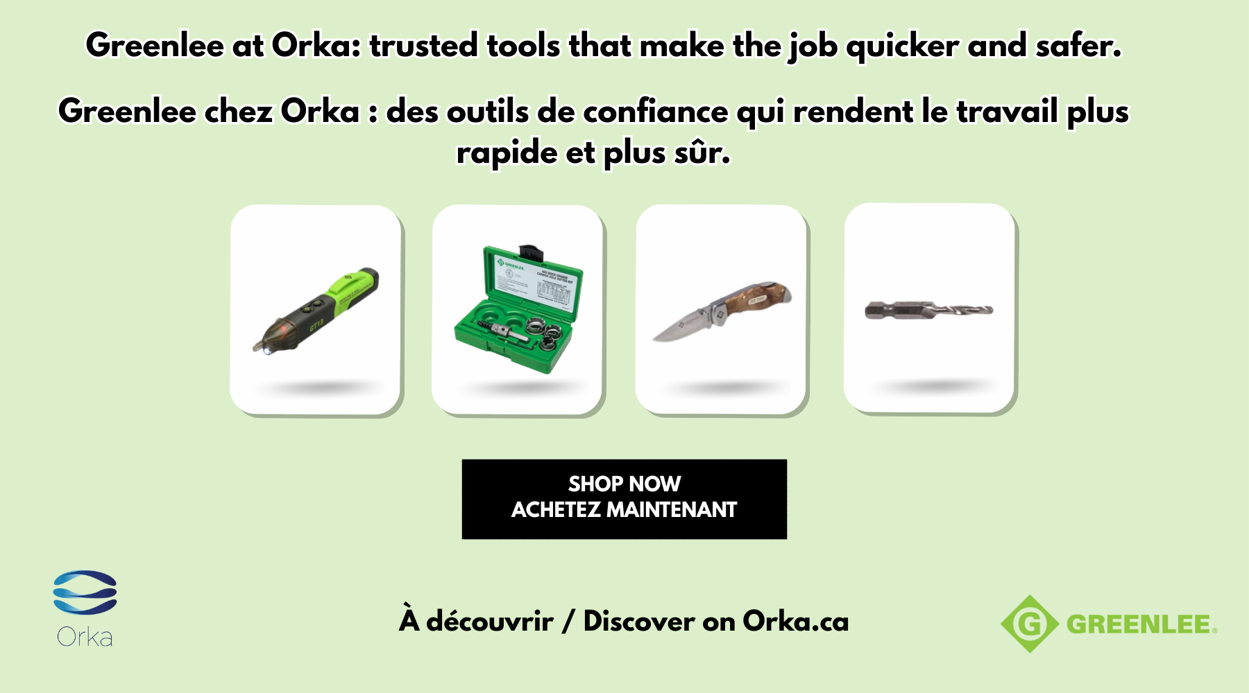 Orka | Your Online Supplier for Tools & Electrical Products