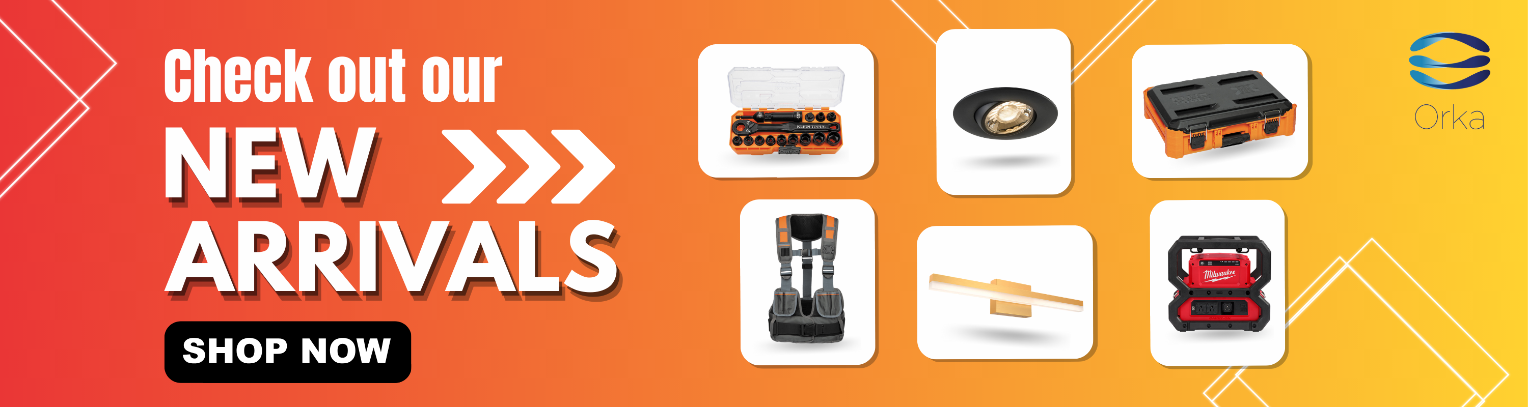 Orka | Your Online Supplier for Tools & Electrical Products