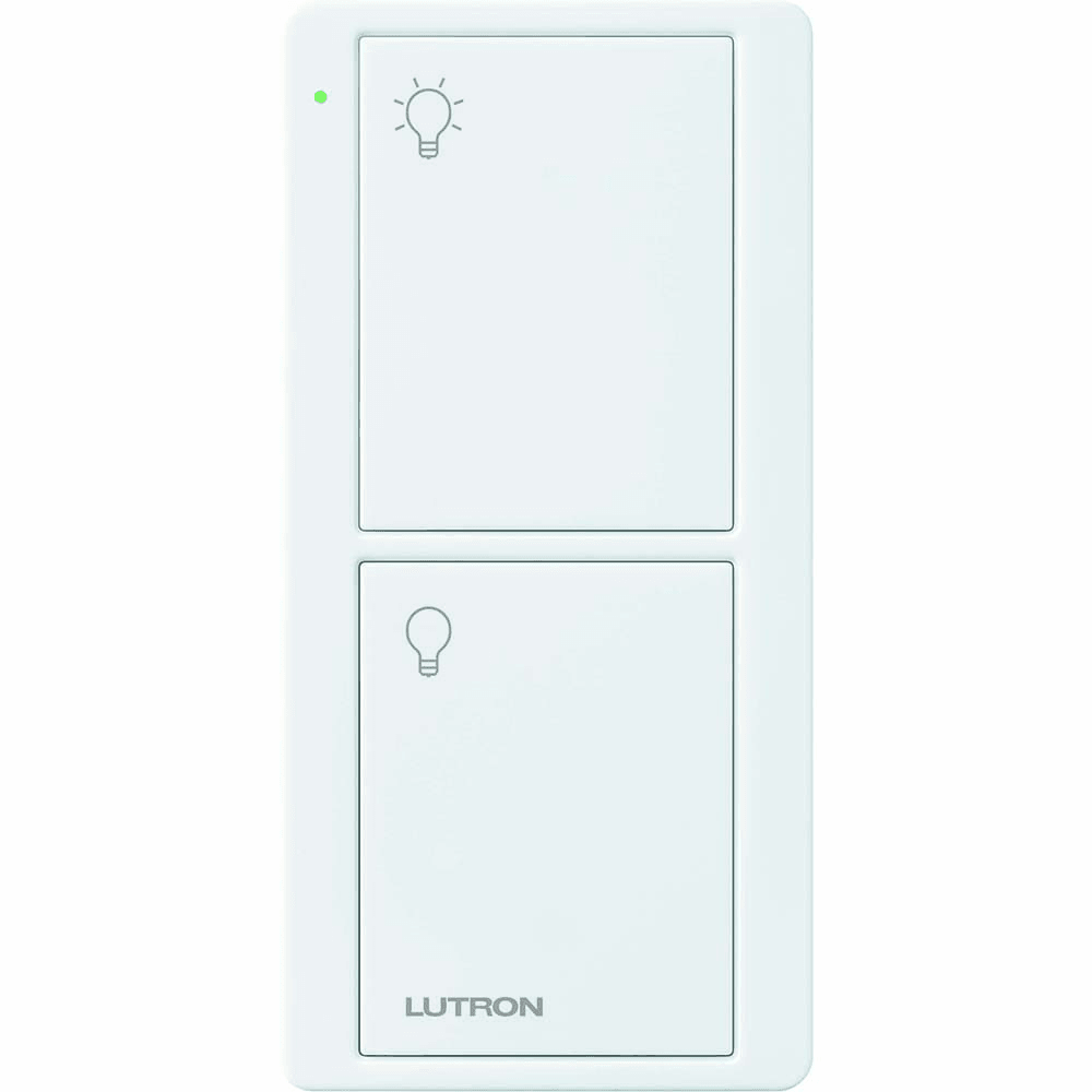 Lutron Pico 2-Button with On/Off Remote, Model PJ2-2B-GWH-L01 — Orka