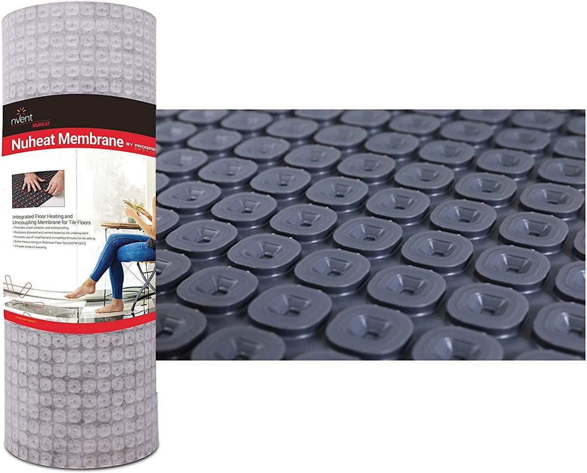 nVent Nuheat Membrane - Large Roll - 161 sq. ft. (3'33'' x 49.5 ft.) - — Orka