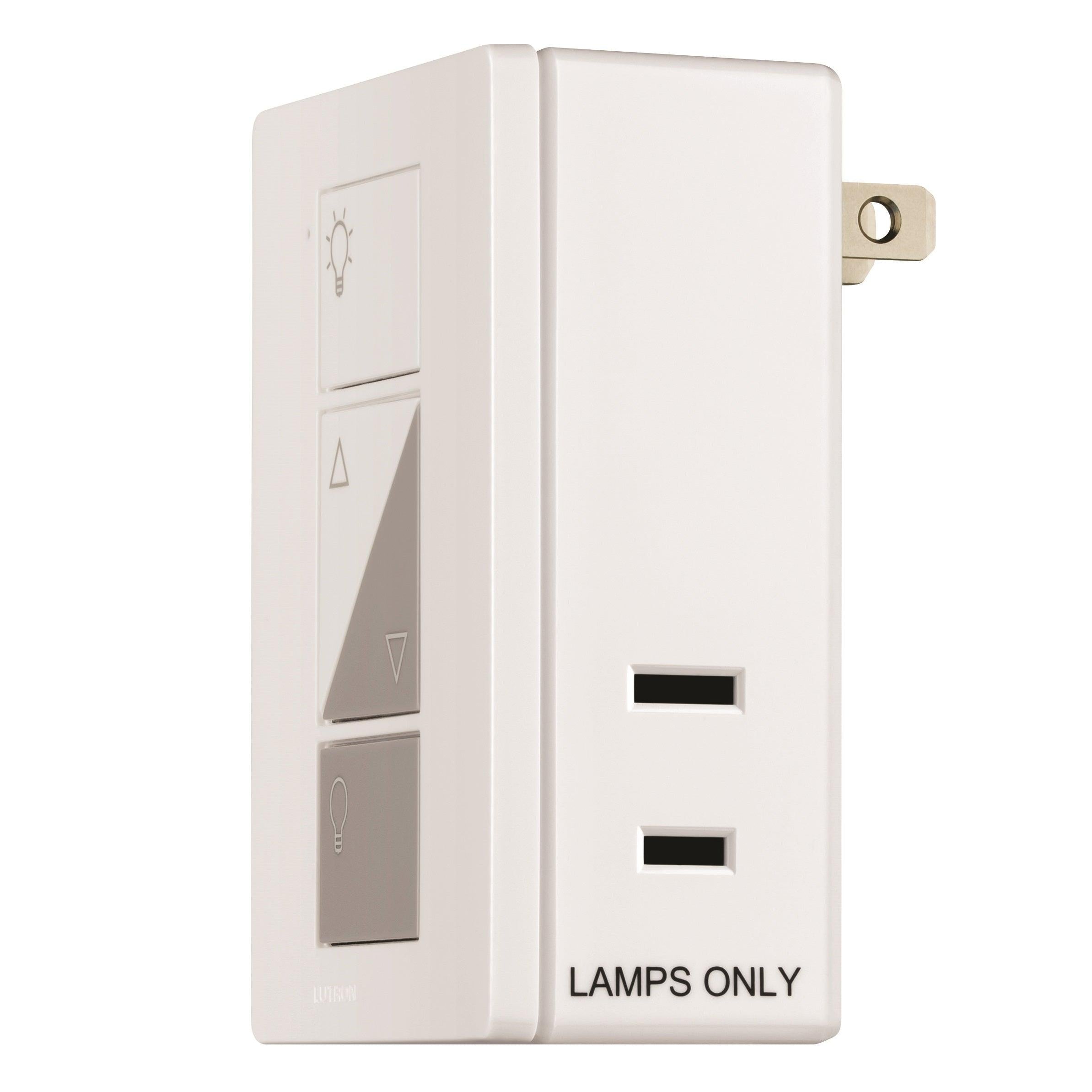 Lutron Caseta Wireless Plug-In lamp dimmer, Model PD3PCLWHC — Orka