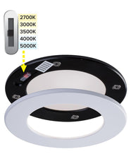 Liteline 4" SlimLED Plus, Adjustable Color Temperature, White Trim, Mo ...