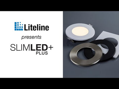 Liteline 4" SlimLED Plus, Adjustable Color Temperature, White Trim, Mo ...